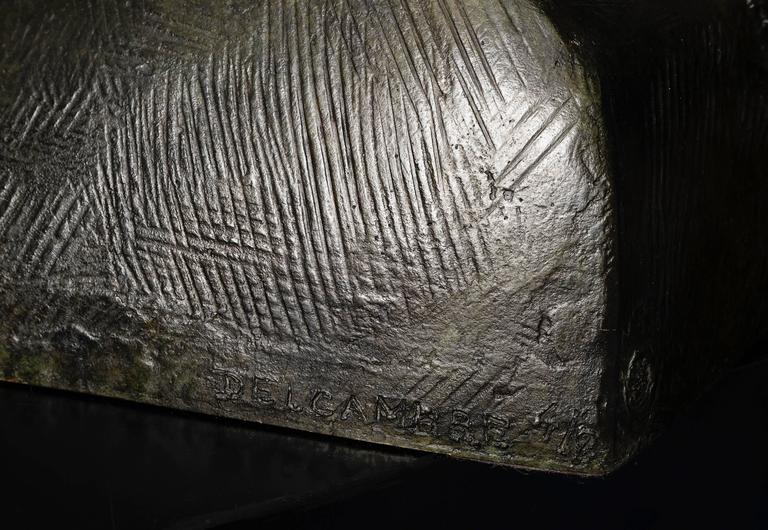 Henri Delcambre - Henri Delcambre - L'Espace - Bronze Sculpture For ...