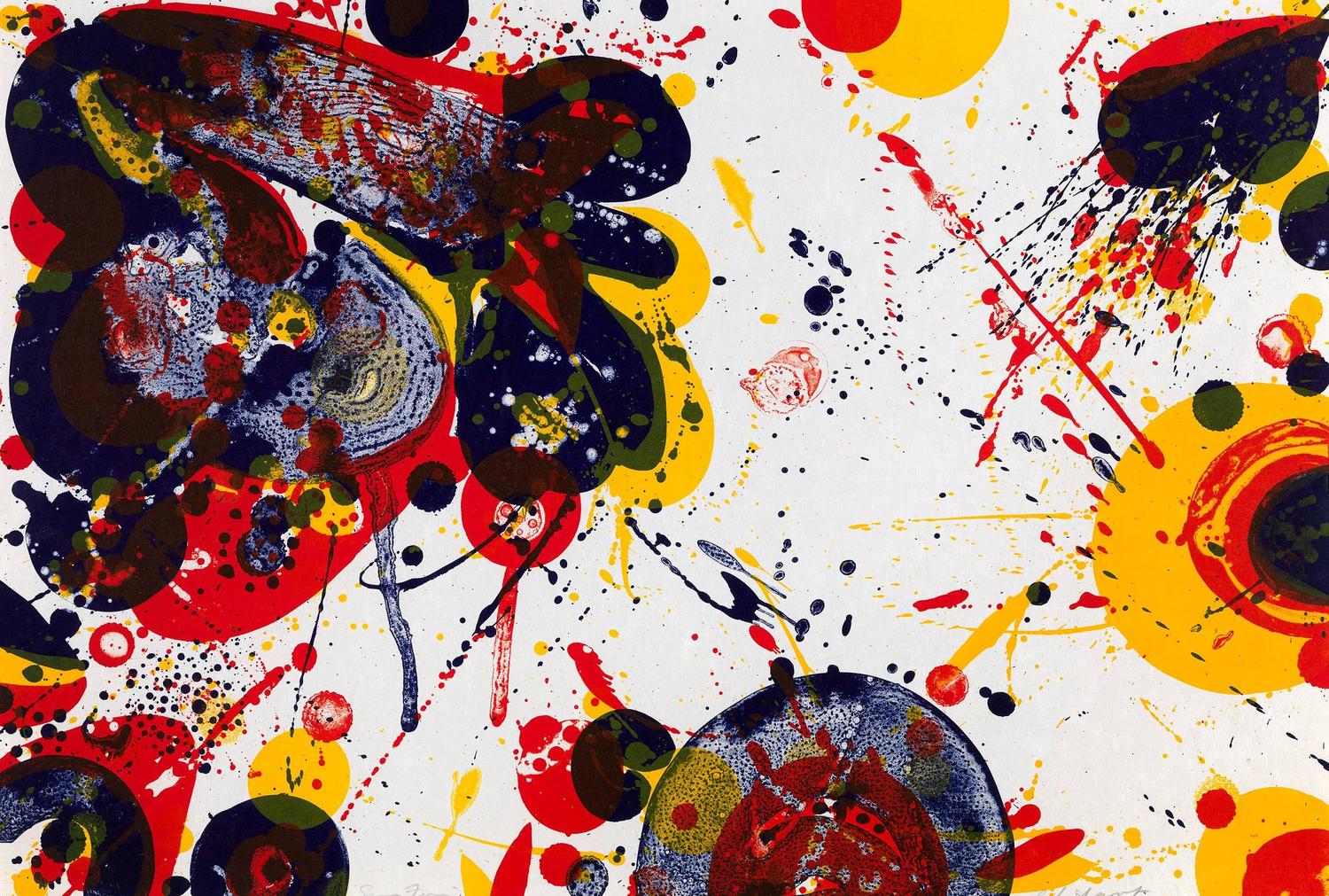 Sam Francis - Untitled For Sale at 1stdibs