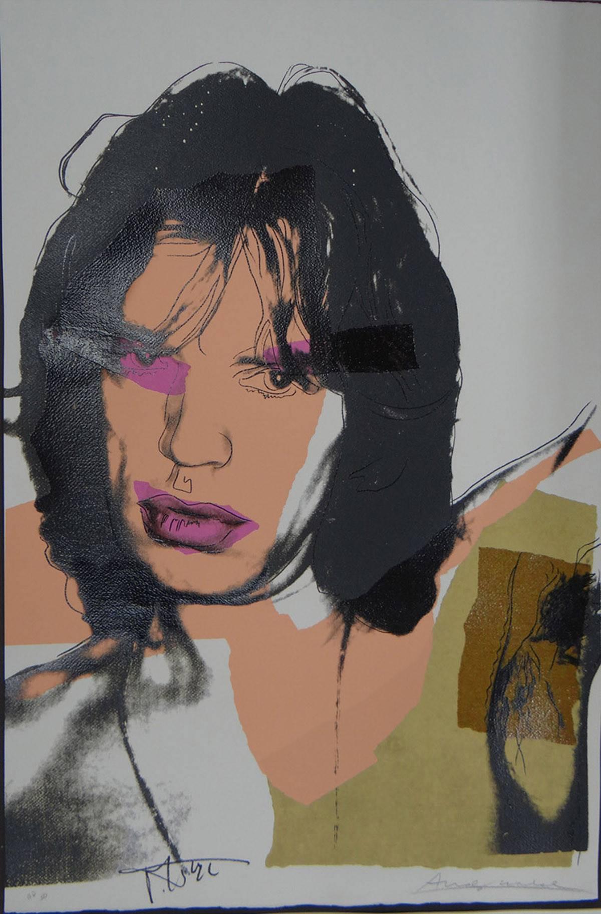 Andy Warhol - Mick Jagger (FS II.141) at 1stDibs
