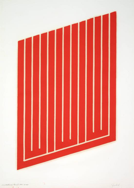 Donald Judd - Untitled, Print For Sale at 1stdibs