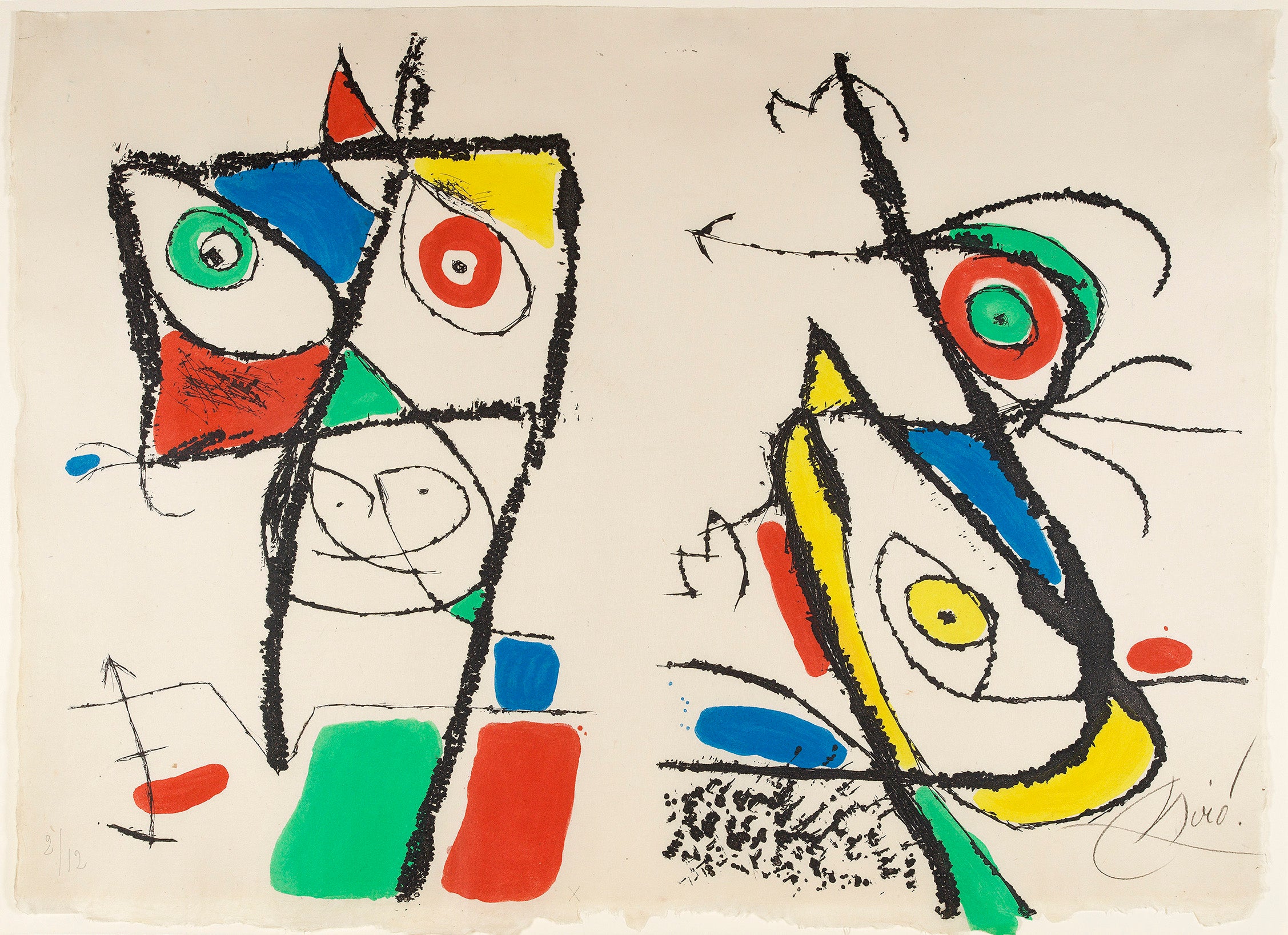 Joan Miró - Picasso I Els Reventos at 1stDibs