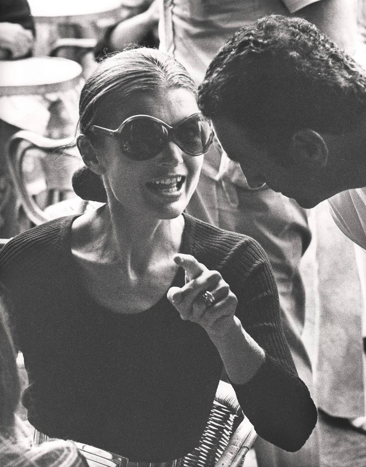 Ron Galella - Jackie Kennedy Onassis, Capri, 1970 For Sale at 1stDibs