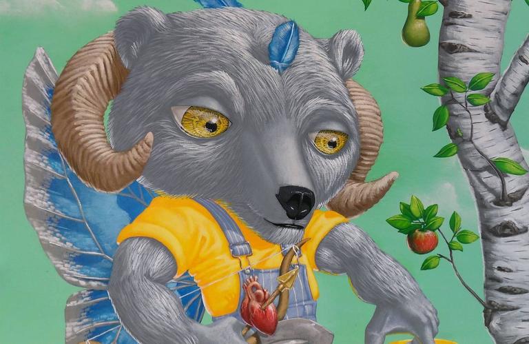 Pieter Borst - "The Caretaker", Dutch contemporary, pop surrealism, by ...