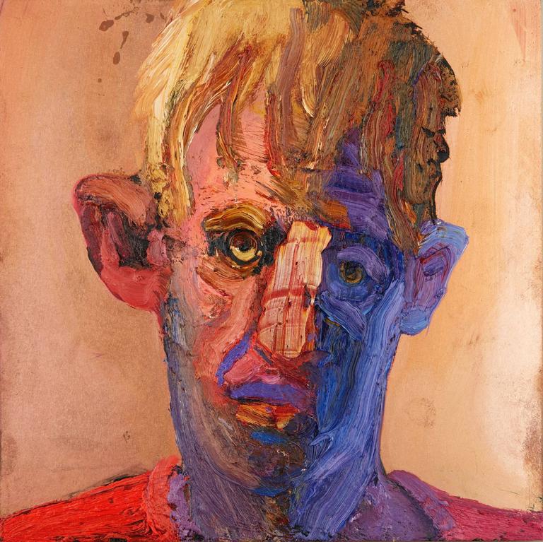 Ray Turner - Young Man in Red at 1stDibs