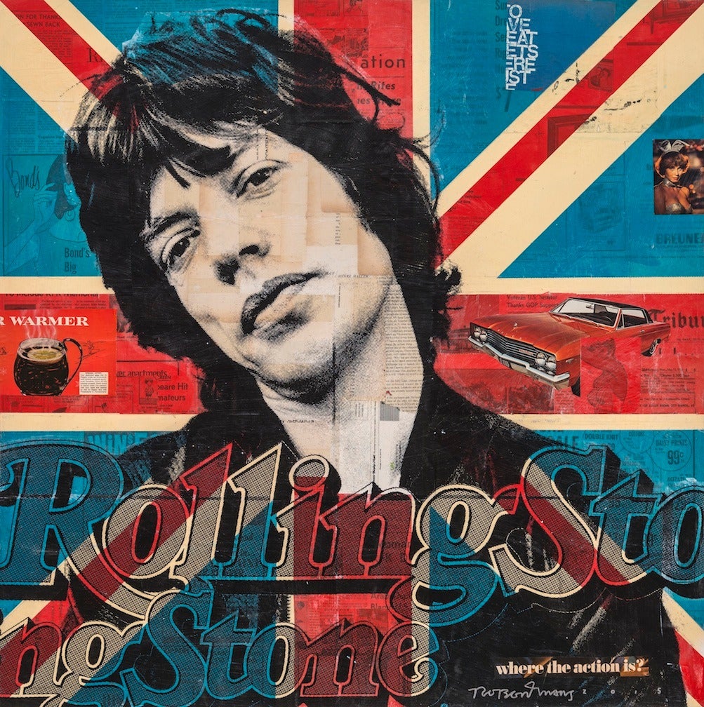 Robert Mars - Where the Action Is Mick at 1stDibs