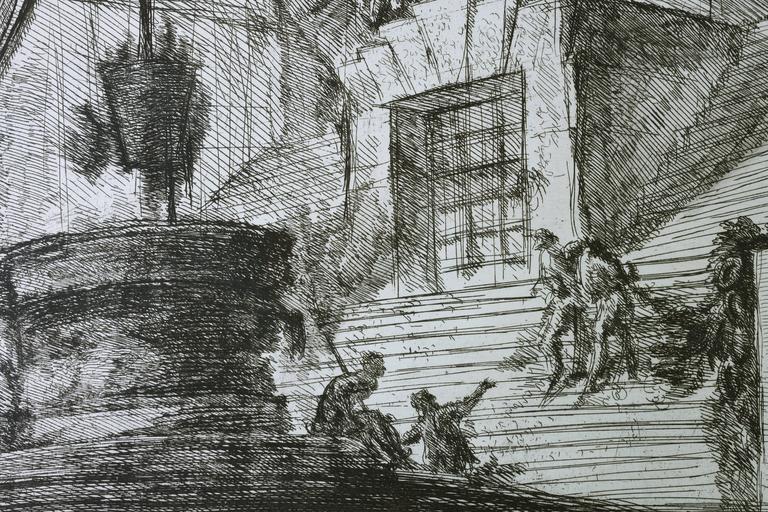 Giovanni Battista Piranesi - 1st Edition Etching from Piranesi's ...