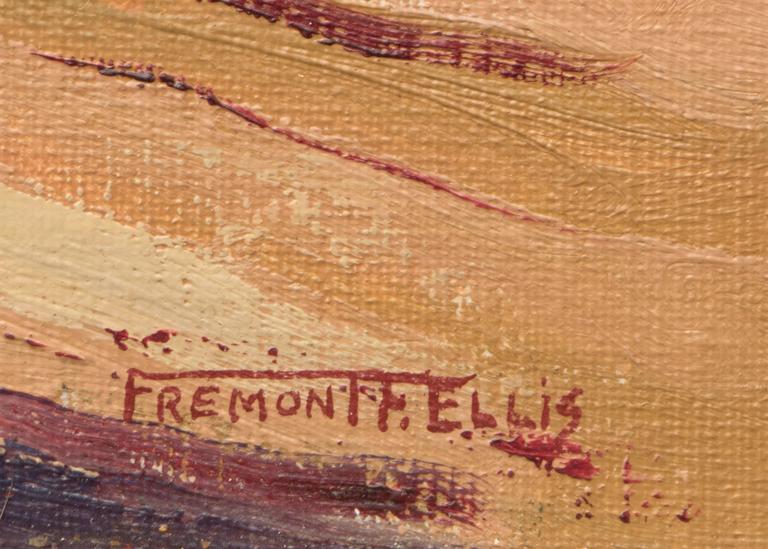Fremont Ellis - Rio, Pecos, New Mexico, Impressionist Landscape Oil ...