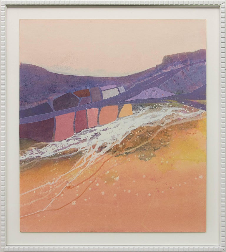 Dorothy A. Talbott - Abstract Colorado Landscape, 1980s American ...