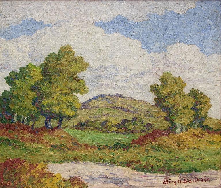 Birger Sandzen - Coronado Heights (Kansas) at 1stDibs