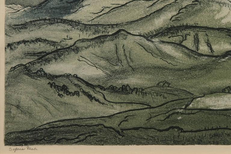 Lawrence Barrett - Sopris Peak (Near Aspen, Colorado) at 1stDibs