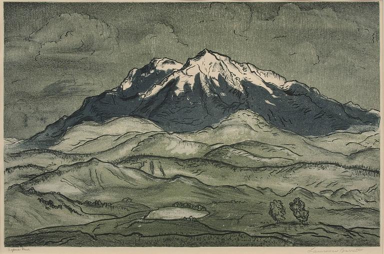 Lawrence Barrett - Sopris Peak (Near Aspen, Colorado) at 1stDibs