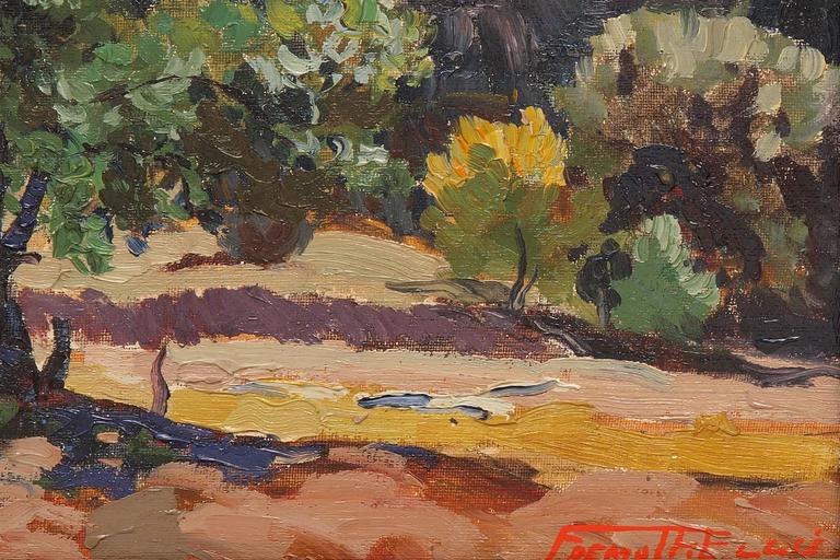 Fremont Ellis - Untitled (Mountain Landscape, New Mexico) at 1stDibs
