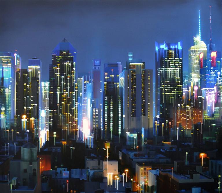 Alexandra Pacula - Surfacing Structures, Painting For Sale at 1stdibs