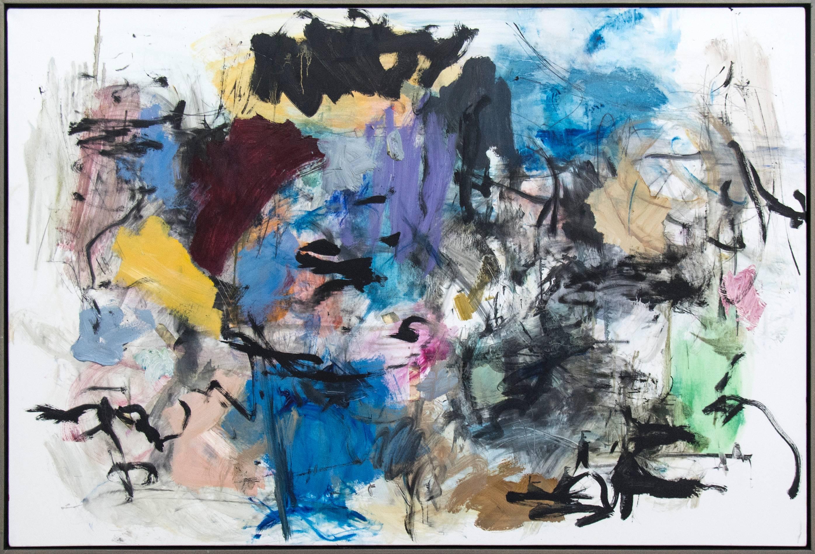 Fred Binder Samuelson - Mid Century Modern Abstract Expressionist ...