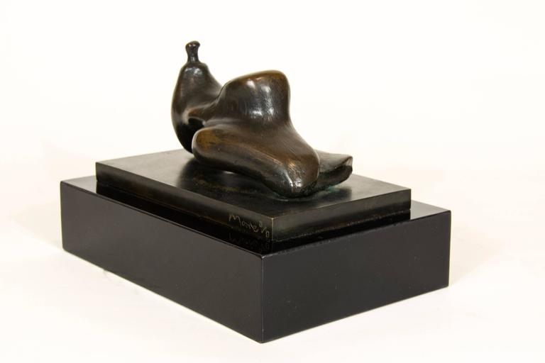 Henry Moore - Reclining Figure Small Head For Sale at 1stDibs