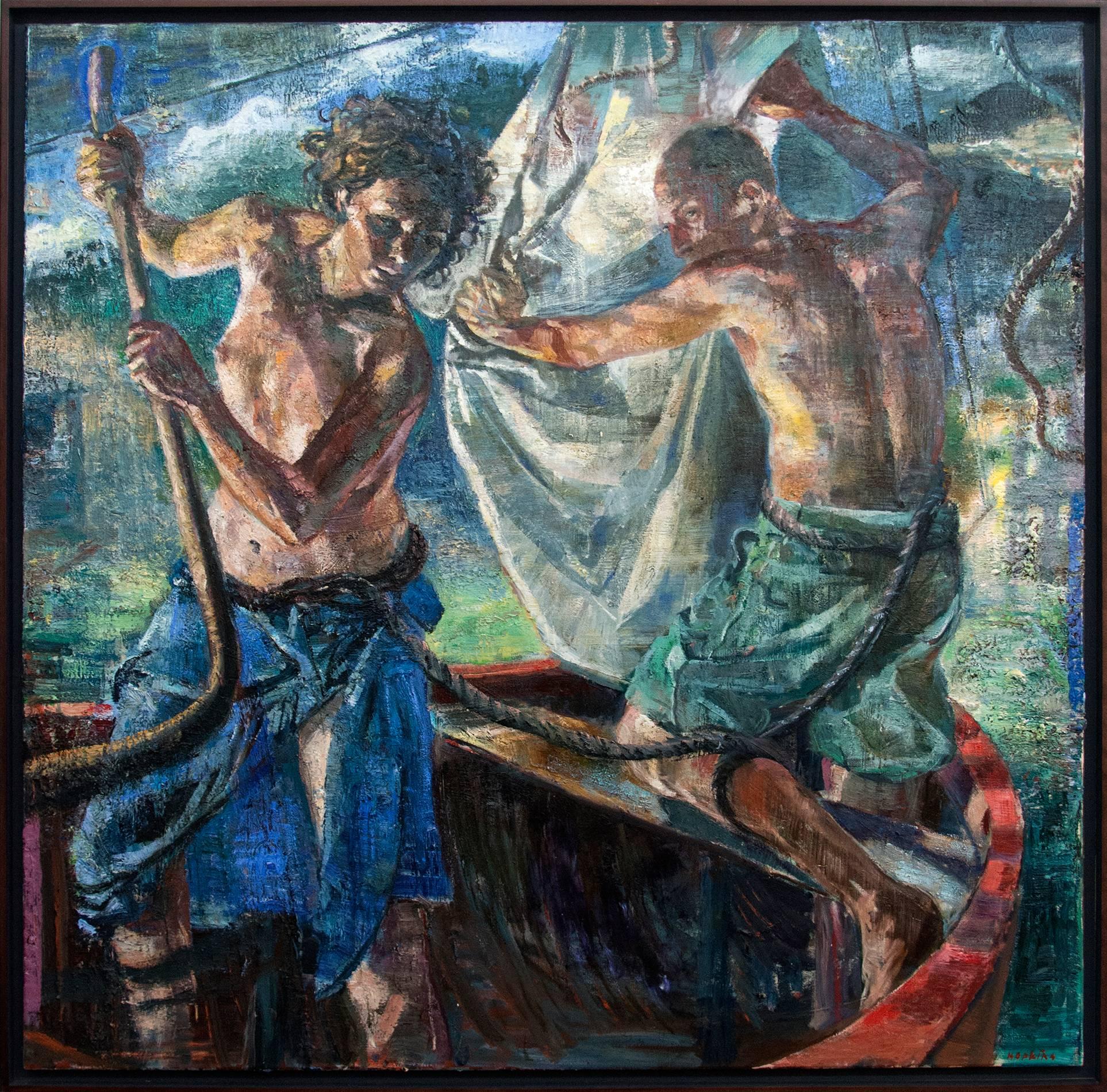 Tom Hopkins - Rampant Sea For Sale at 1stDibs | tom hopkins artist, tom ...