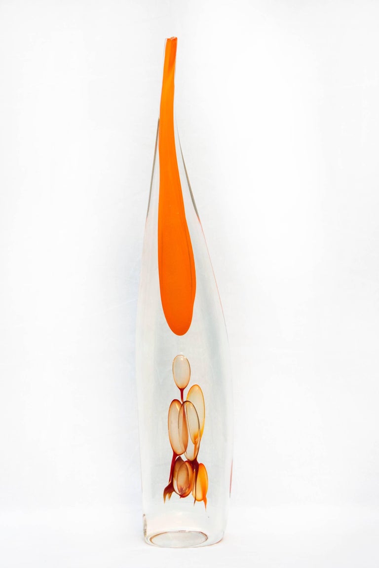 Eileen Gordon - Evolution Bottle - Tall Orange at 1stDibs