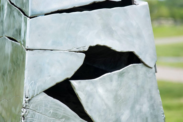 Wojtek Biczysko - Pyramid of Reflection - tall, outdoor, triangular ...