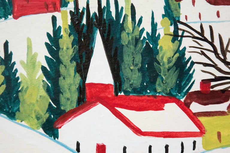 Maud Lewis - Sleigh In Winter at 1stDibs | maud lewis signature