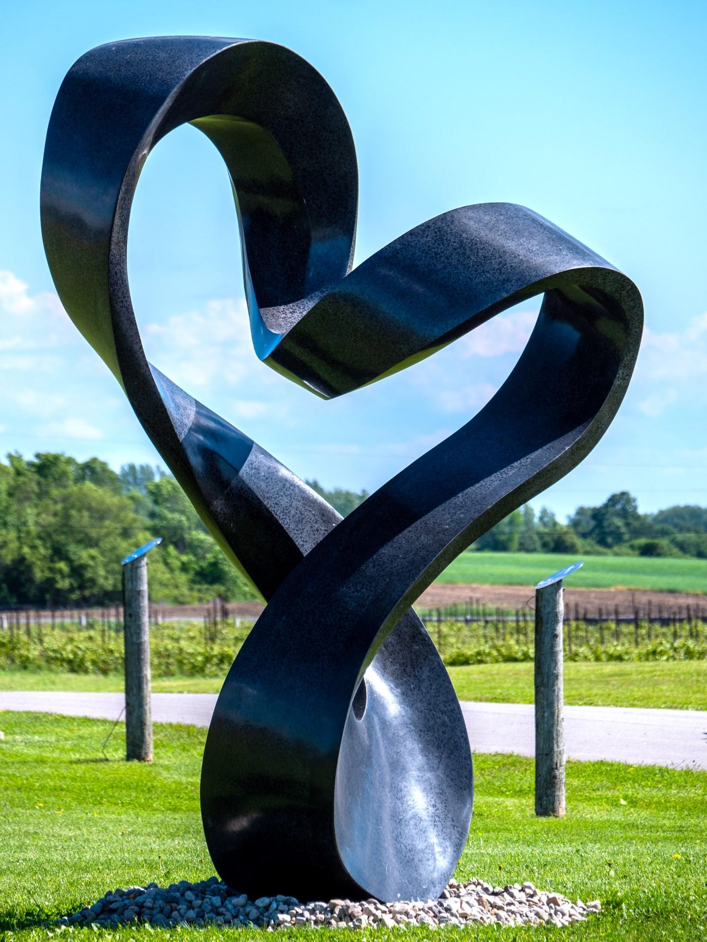 Jeremy Guy - Overture - large, smooth, engineered black granite ...