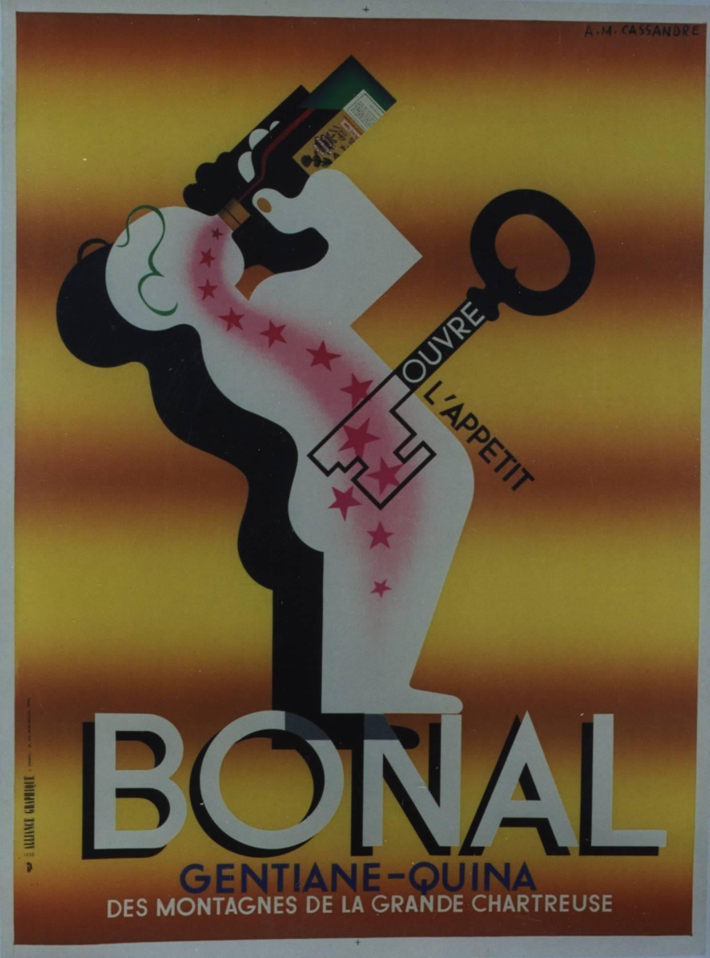 Adolphe Mouron Cassandre - Original vintage Art Deco poster by ...