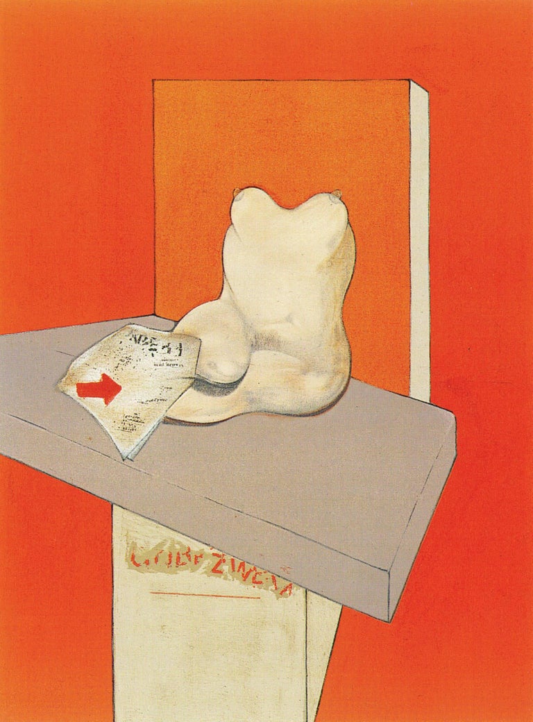 Francis Bacon - Study for the Human Body from a Drawing by Ingres 1982 ...