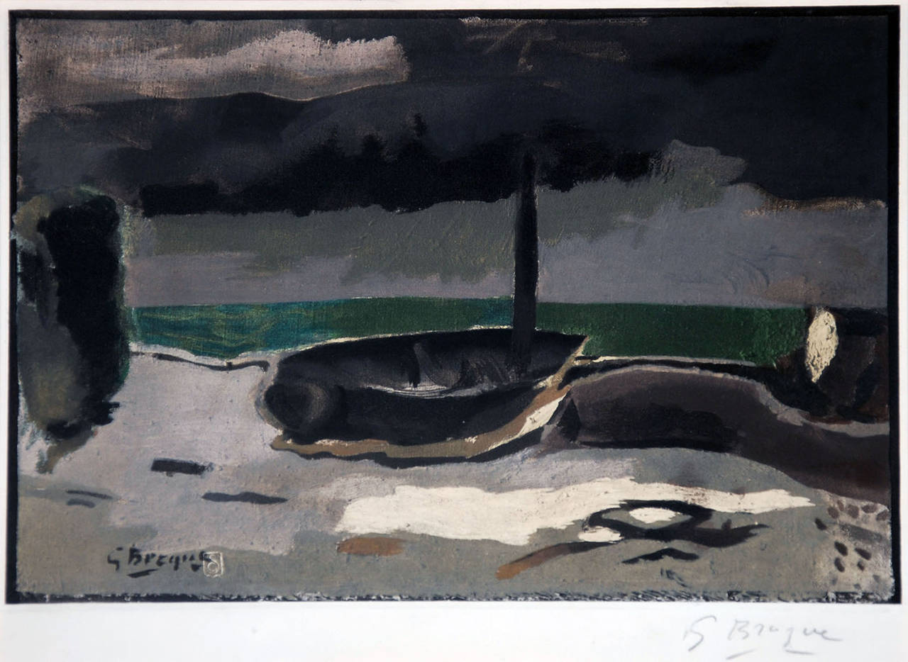 Georges Braque - La Barque For Sale at 1stDibs