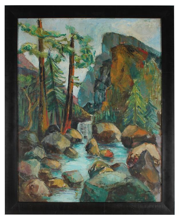 Frank Herman - Inspiration Point, Yosemite For Sale at 1stDibs