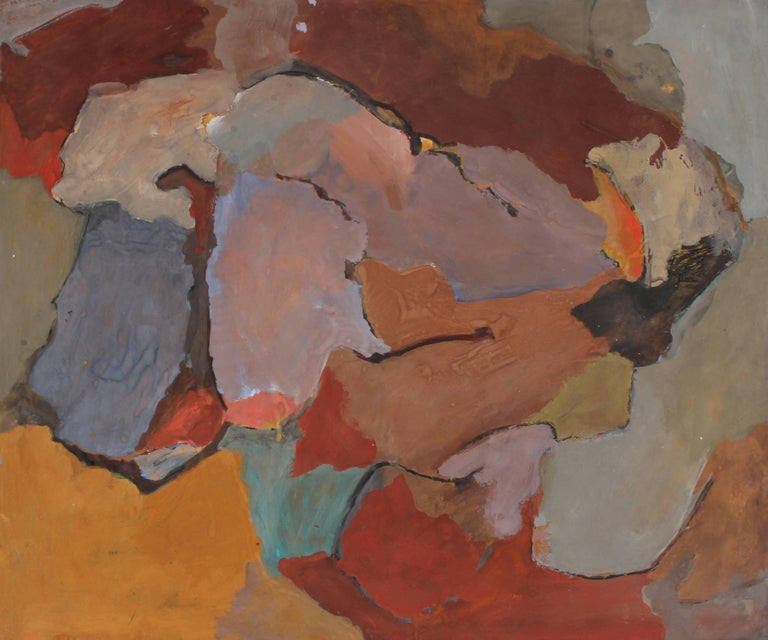 Jack Freeman - San Francisco Abstract Expressionist Painting, Circa ...