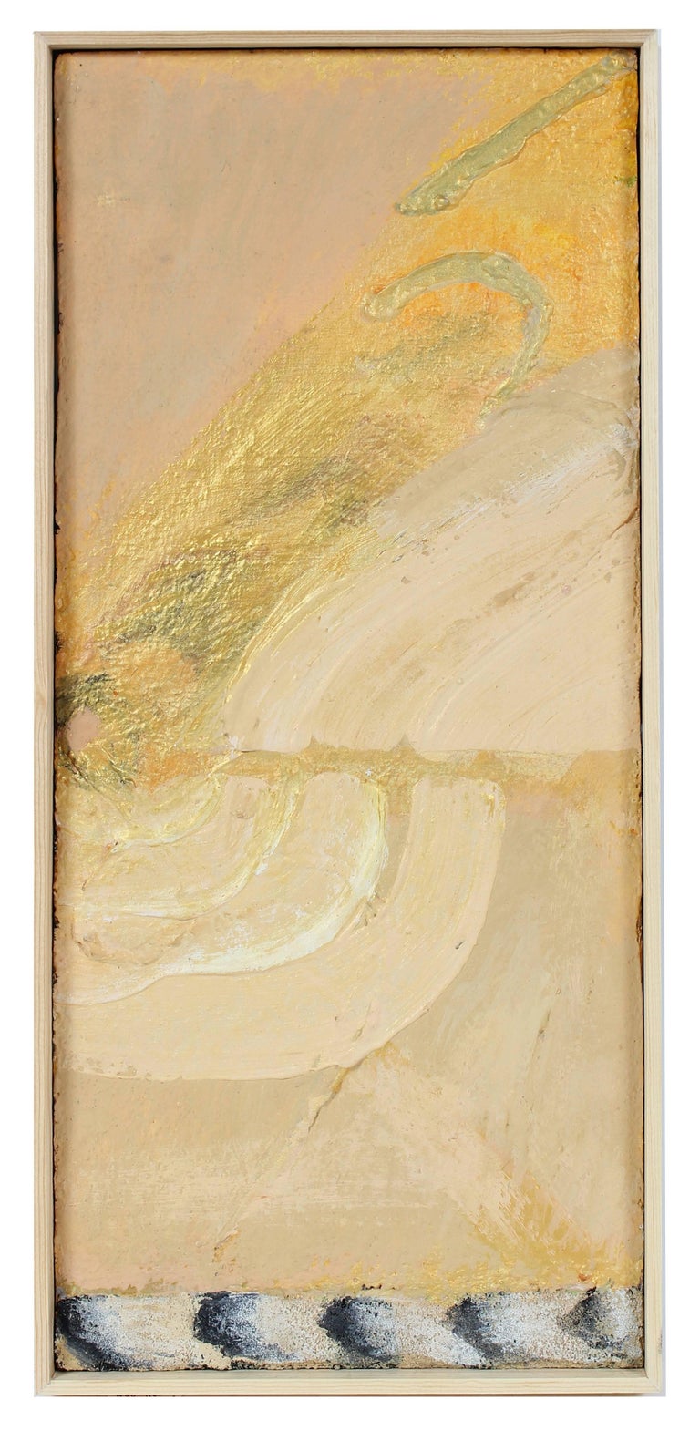 Hugh Wiley - Textured Mixed Media Abstract, 20th Century For Sale at ...