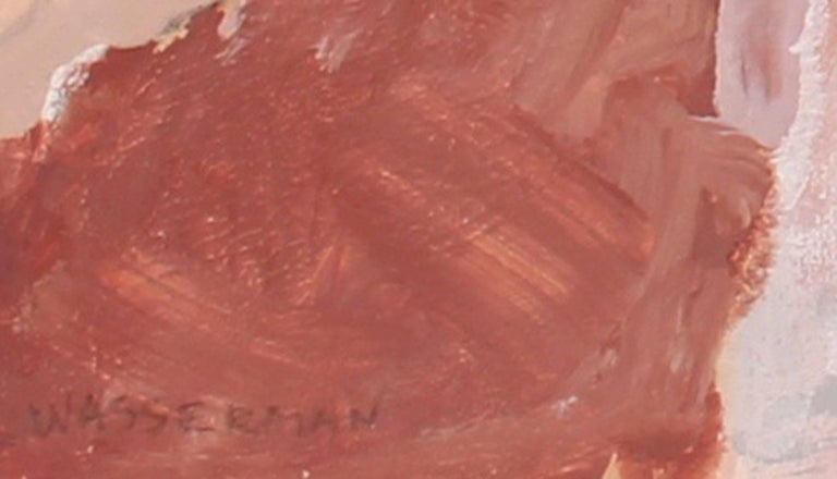 Gerald Wasserman - Still Life By a Window, Monotype and Oil Painting ...