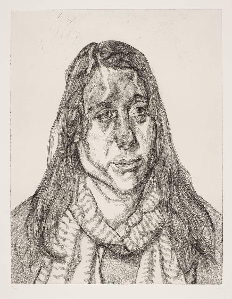 Lucian Freud - Portrait Head For Sale at 1stDibs | lucian freud prints ...