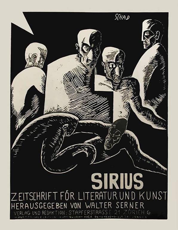 Christian Schad - "Sirius," a Swiss Stone Lithograph Expressionist ...