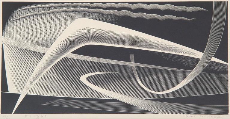 Paul Landacre - Flight For Sale at 1stDibs