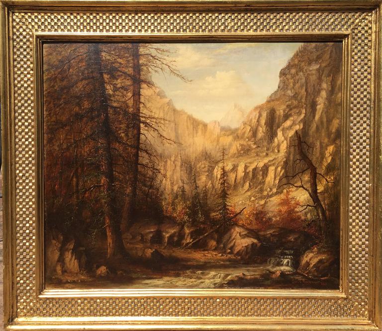 Carl Christian Brenner - Pines along Canyon Creek For Sale at 1stDibs ...