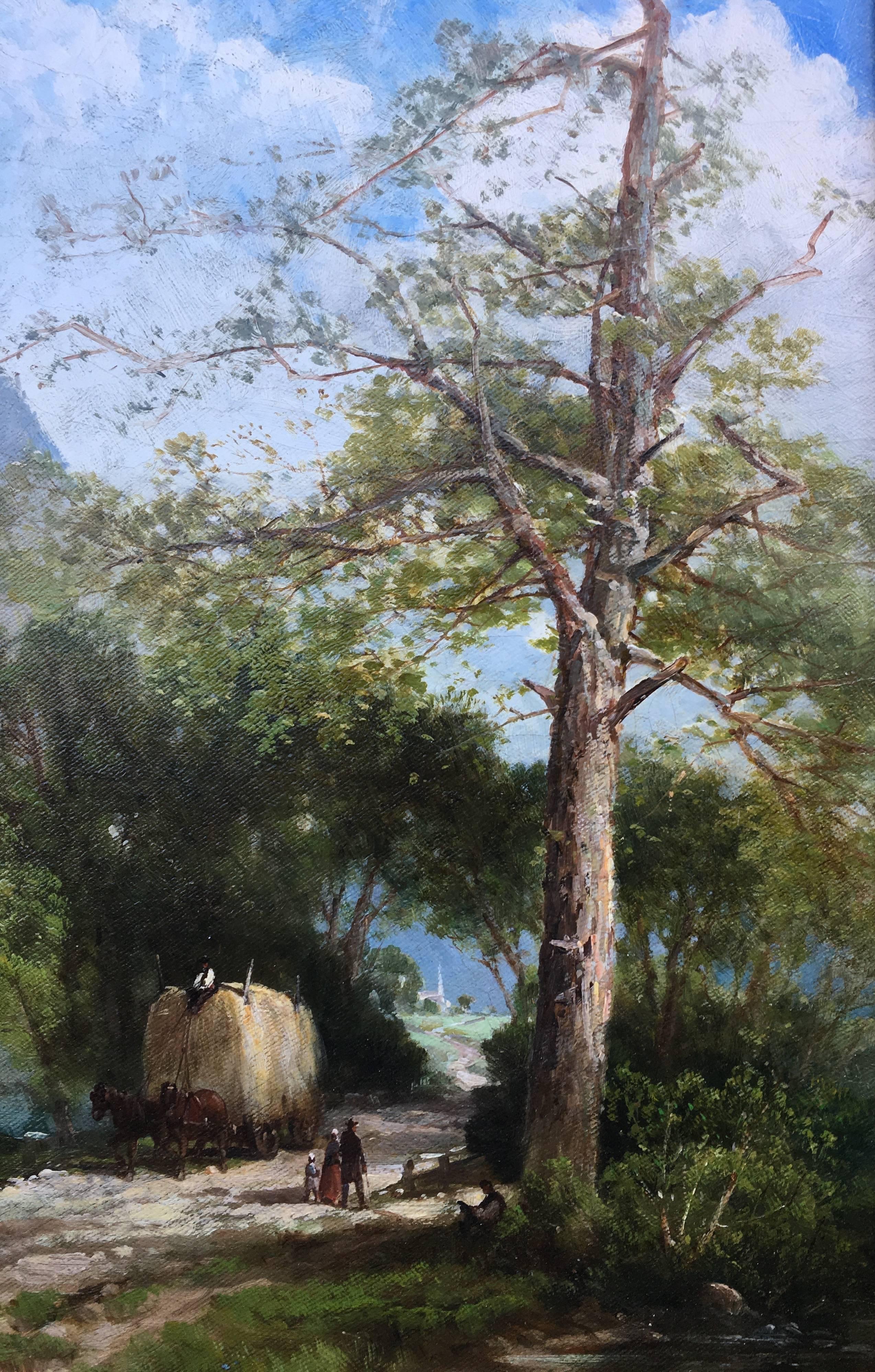 Andrew Melrose - Haying Along the Hudson For Sale at 1stDibs | andrew ...