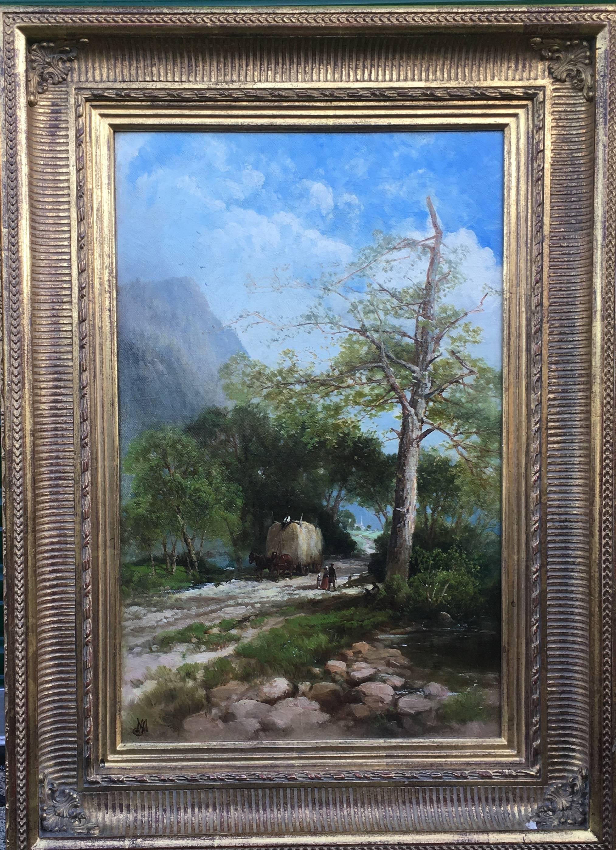 Andrew Melrose - Haying Along the Hudson For Sale at 1stDibs | andrew ...