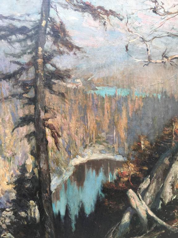 Cyrus Cuneo - Woman in the Forest For Sale at 1stDibs