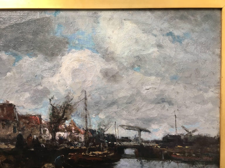 William Ritschel - Boats in the Harbor For Sale at 1stDibs