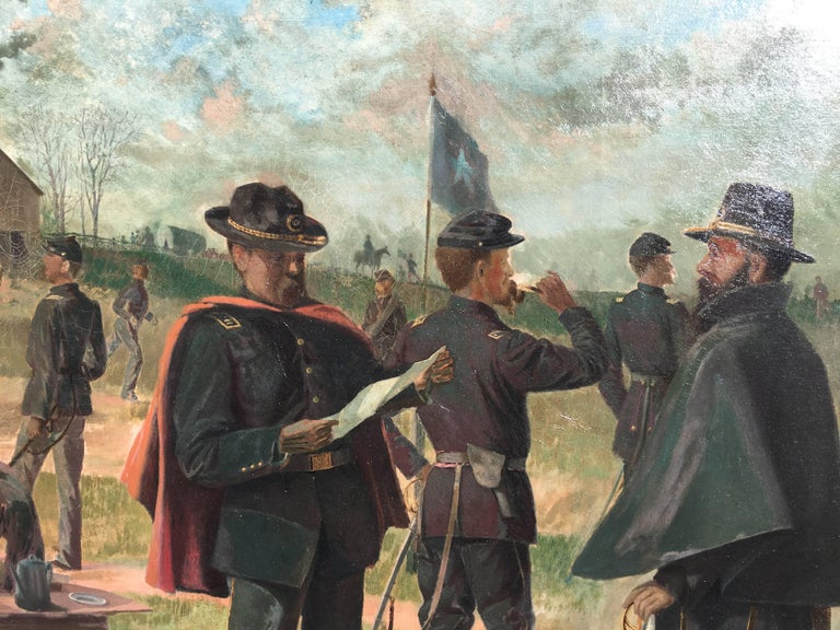Henry Edwin Brown - Army of the Union, Before Battle For Sale at 1stDibs