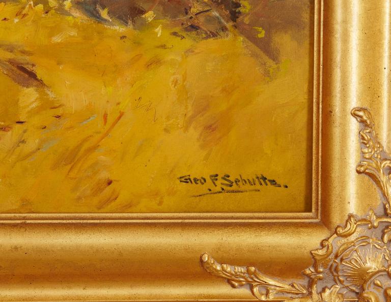 George Schultz - Figure in an Autumn Landscape at 1stDibs