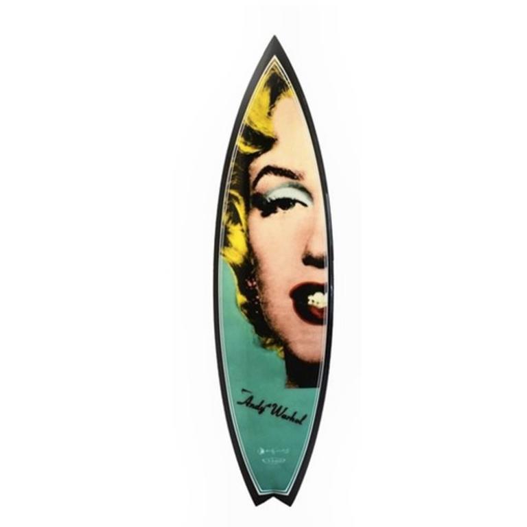 Tim Bessell - Andy Warhol X Tim Bessell - Carbon Marilyn Turquoise ...