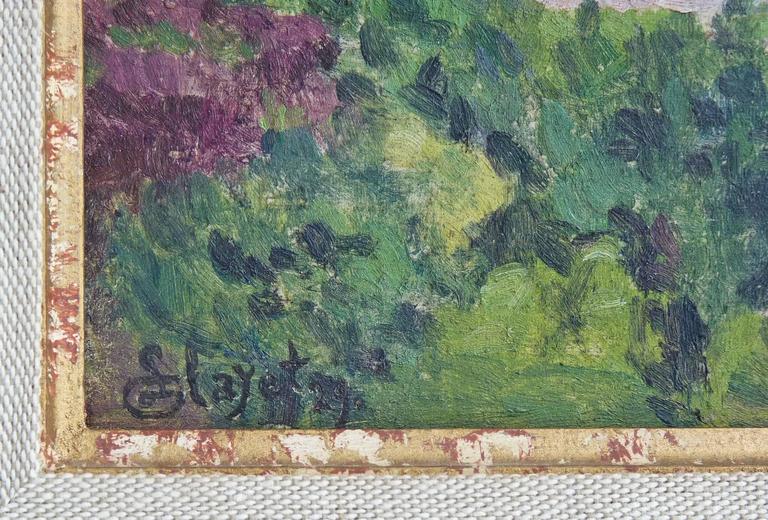 Louis Hayet - Paris view of Jardin du Luxembourg, by Post-Impressionism ...