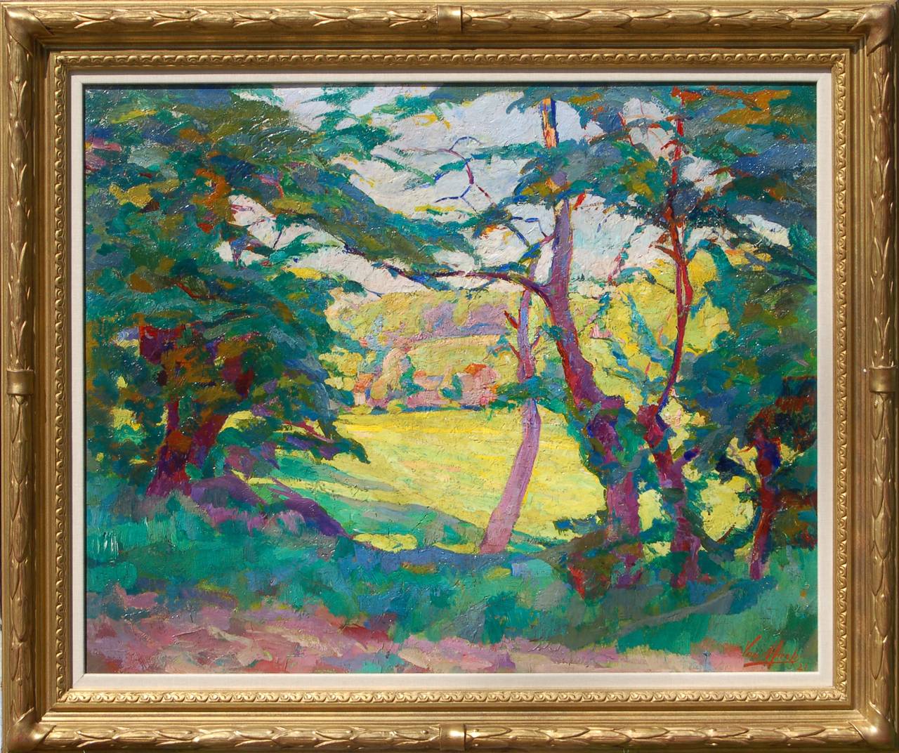 Eugène van Mierlo - Summer Landscape For Sale at 1stDibs