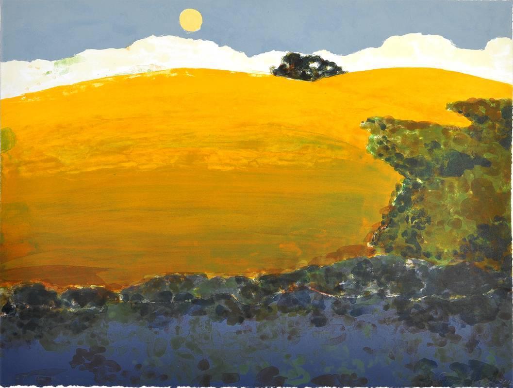 Susan Hall - As the Moon Rises For Sale at 1stdibs