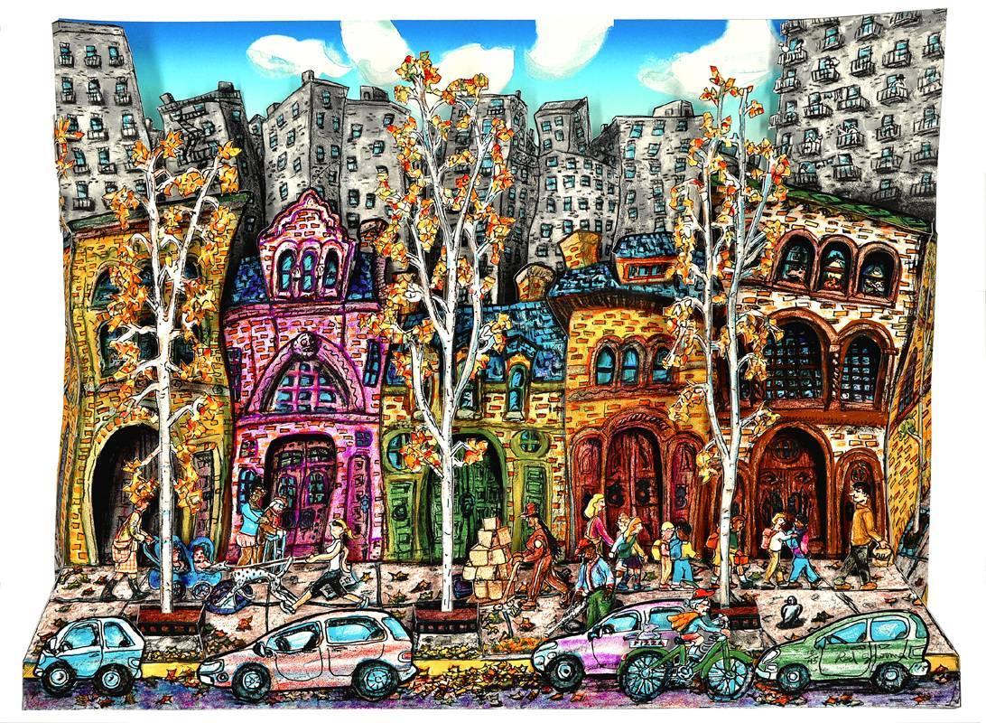 Red Grooms - The Carriage Trade For Sale at 1stdibs