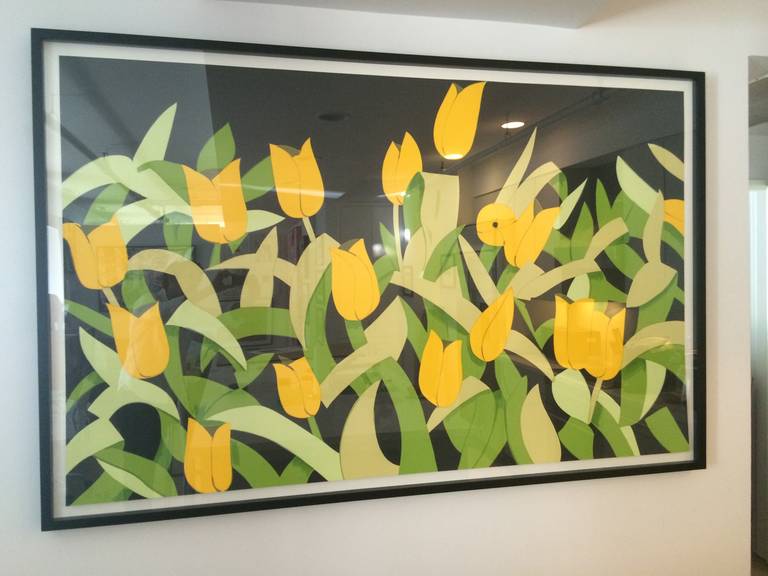 Alex Katz - Yellow Tulips at 1stDibs
