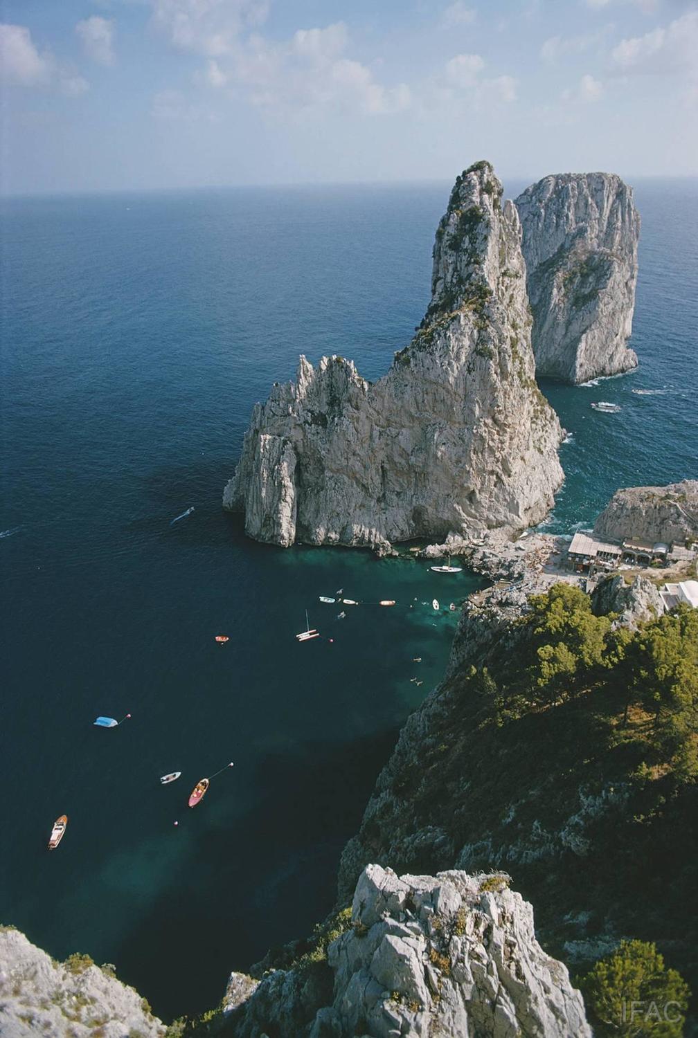 Slim Aarons - Faraglioni Rocks, Capri at 1stdibs