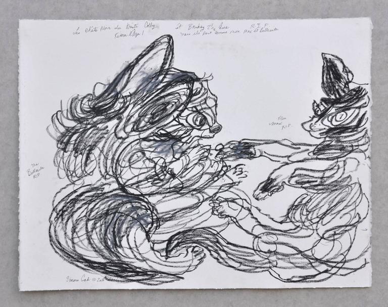 Simone Gad - Mon Chien Wiggle-Butts A Topanga Canyon 1970 at 1stDibs