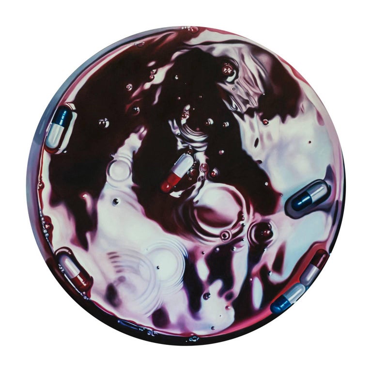 Philippe Huart - Magenta Vertige. For Sale at 1stDibs